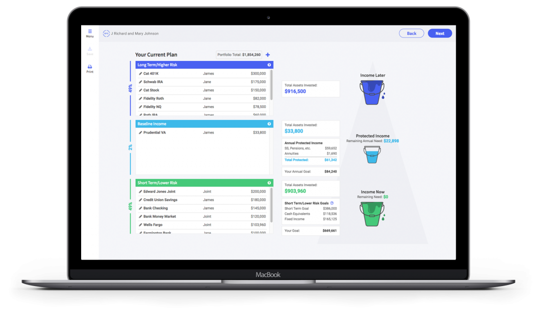 Advisor Controls | Financial Planning Software for Advisors
